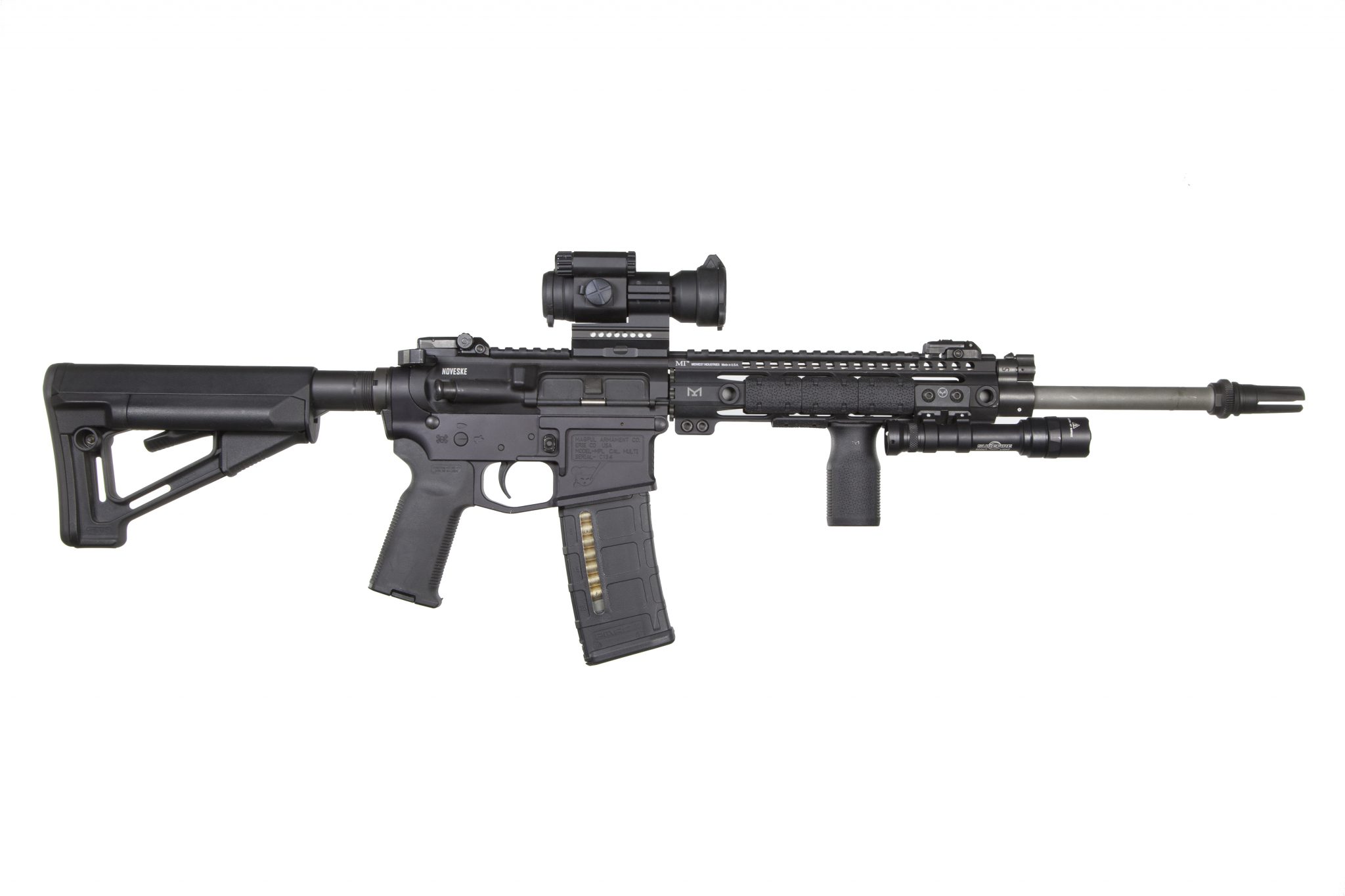 🚔 Aimpoint PRO Full Size 30mm Sight Patrol Rifle Optic with QRP2 Mount ...