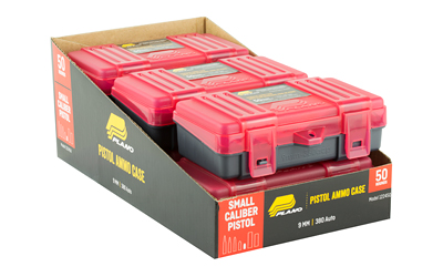 PLANO AMMO BOX 9MM/380ACP 50RD 6PK