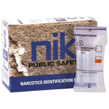 🚔 Nik Test S – KN Reagent (Fast Blue B) test for Cannabinoids Box of 10