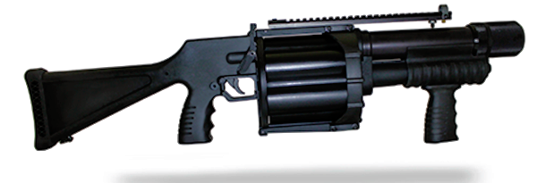 Penn Arms P540-3 Pump 40mm Collapsible Stock Combo Rail 5″ Grenade ...