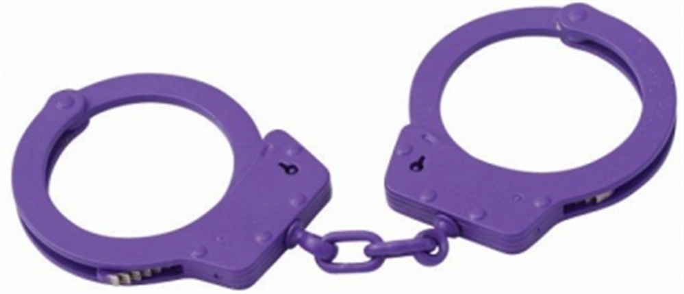 🚔 CTS THOMPSON 1108 OVERSIZE CHAIN TRI-MAX CUFFS – PURPLE, LAW ...