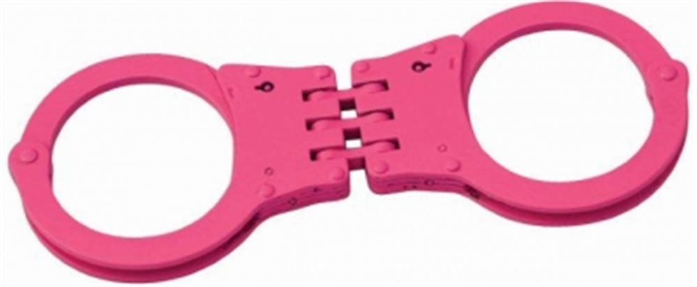 CTS THOMPSON 1054 OVERSIZE HINGE HANDCUFF – PINK, LAW ENFORCEMENT/NIJ ...