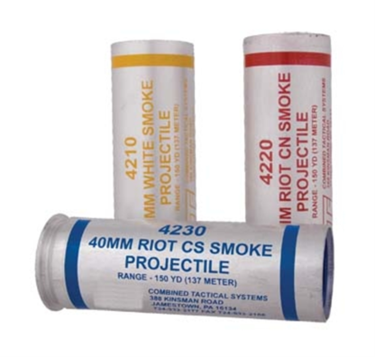 CTS Smoke and Irritant Munitions - Grenades, 40mm, 37mm & 12 Gauge ...
